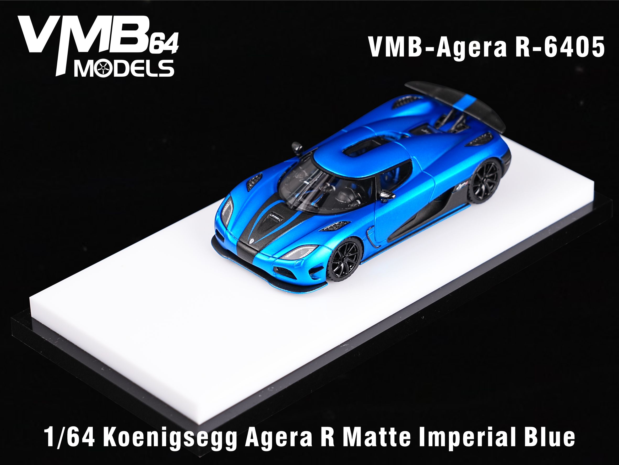 KOENIGSEGG AGERA R MATTE IMPERIAL BLUE | Automania India