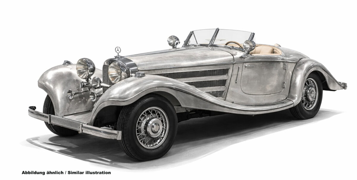 MERCEDES BENZ 500K SPEZIAL ROADSTER, CLEAR FINISH | Automania India